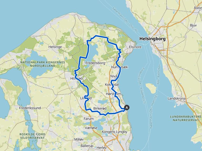 Mammutmarch København 2025 / 100km | Wanderung | Komoot